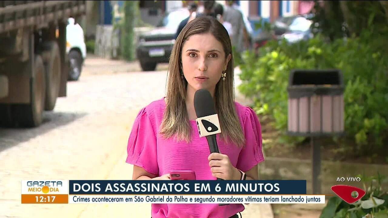 Homens lancham juntos e são mortos em intervalo de 6 minutos no ES | G1