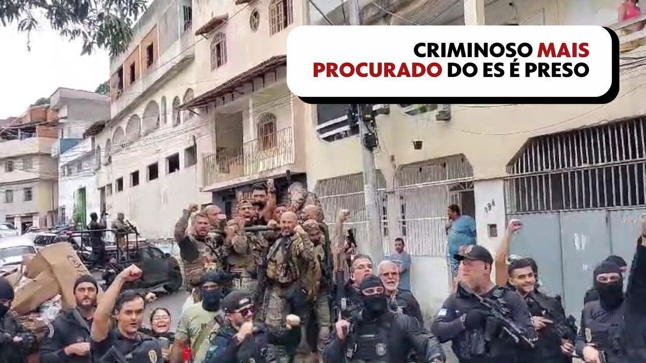 VÍDEO: Marujo, criminoso mais procurado do Espírito Santo, é preso ...