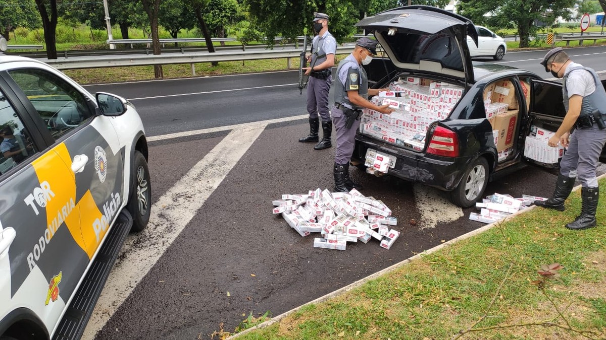 Motorista é Preso Com Maços De Cigarros Contrabandeados Em Rodovia De