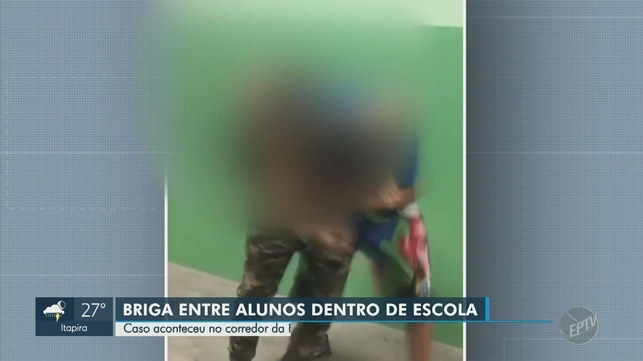 Vídeo Mostra Briga Entre Alunos Em Corredor De Escola Em Campinas G1
