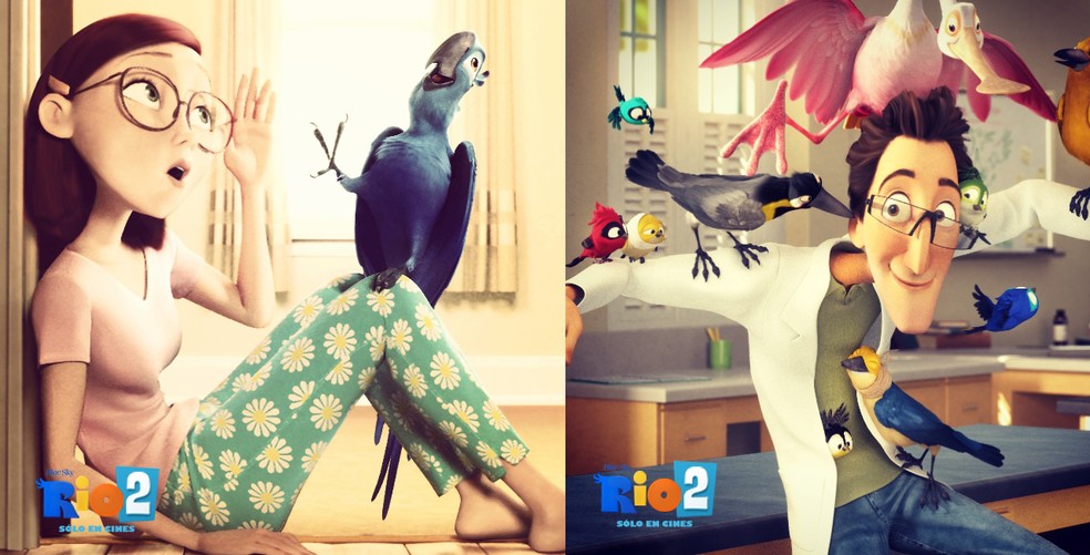 Personagens Humanos Do Filme Rio Filme Rio, Quem é O Vilão? HPG