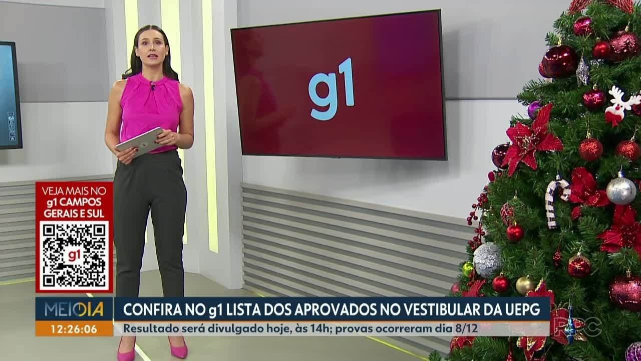 Veja lista de aprovados no vestibular da UEPG para ingresso em 2025 | G1
