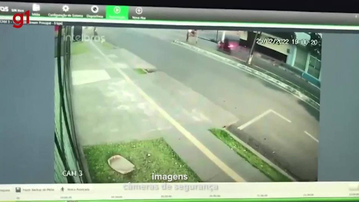Vídeo mostra momento em que mulher é atropelada por moto ao tentar atravessar rua no Pará ...