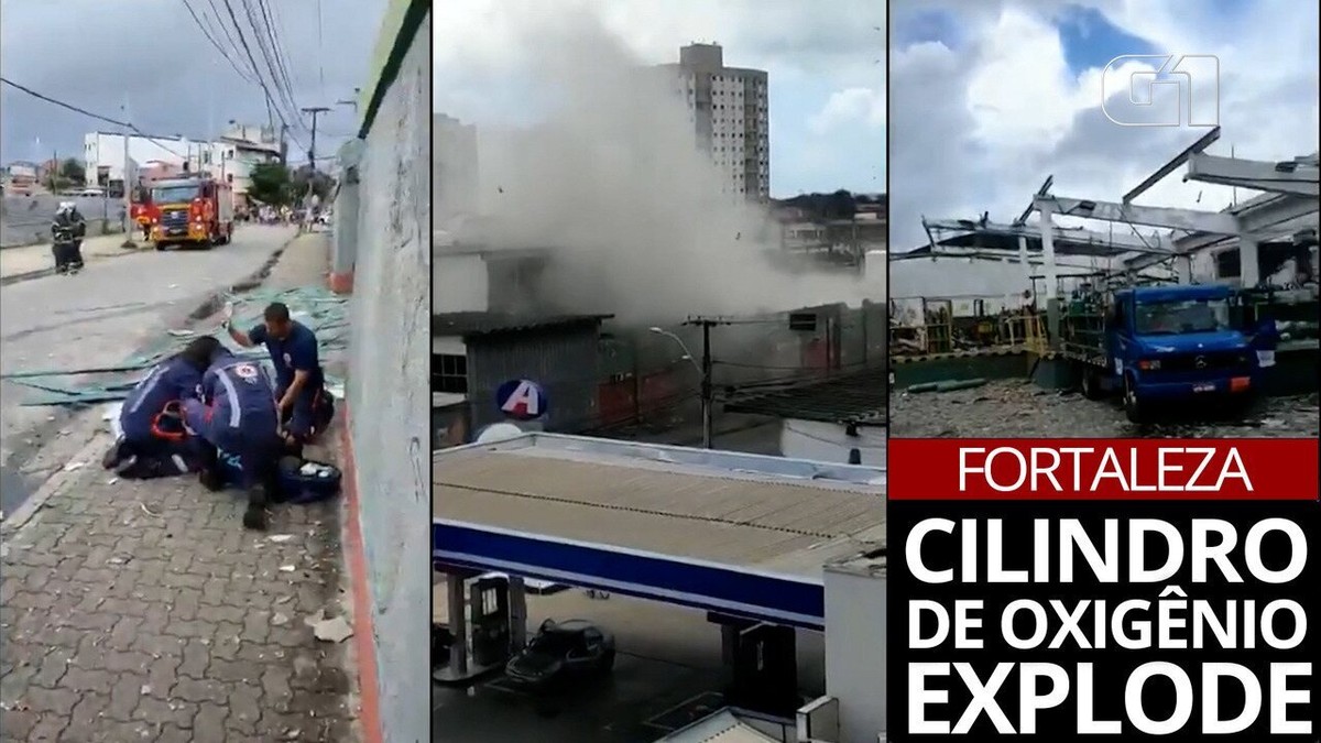 Explosão em empresa de oxigênio deixou seis pessoas feridas em ...