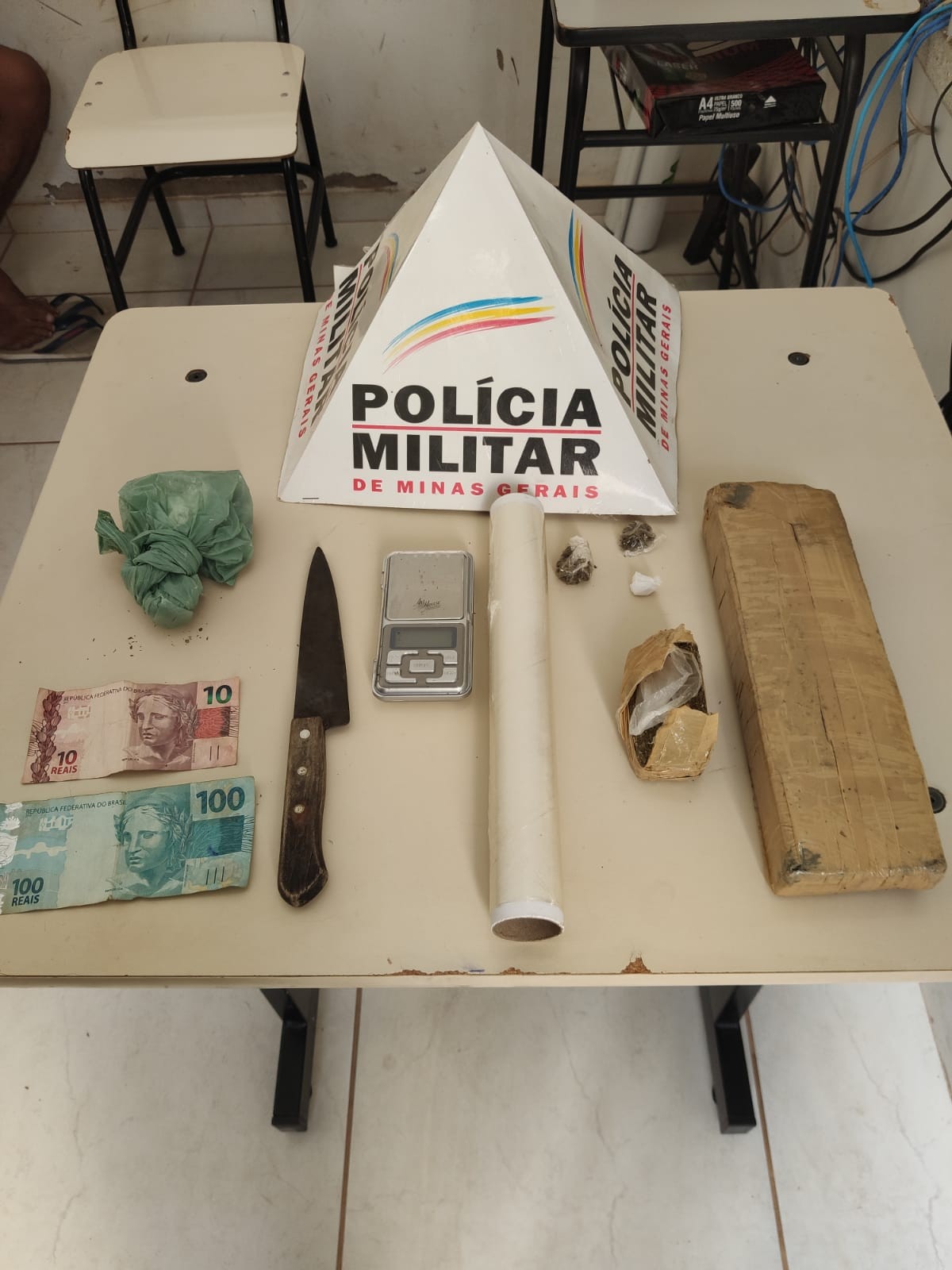 Homem é Preso Por Tráfico Em Unaí Casa Dele Fica A Menos De 100 Metros