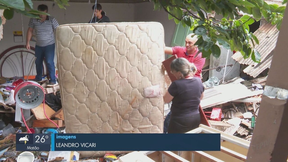 Duas Casas São Interditadas Pela Defesa Civil Após Forte Chuva Em