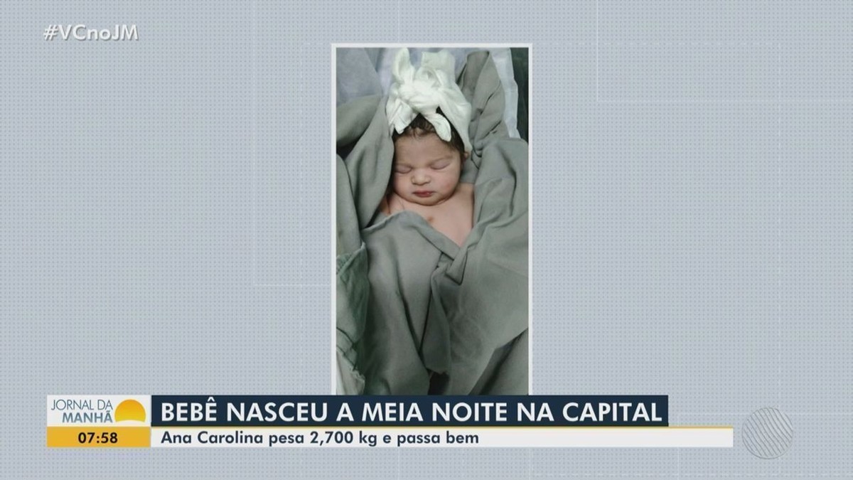 Primeiro bebê de Salvador em 2021 nasce nos primeiros segundos do ano ...