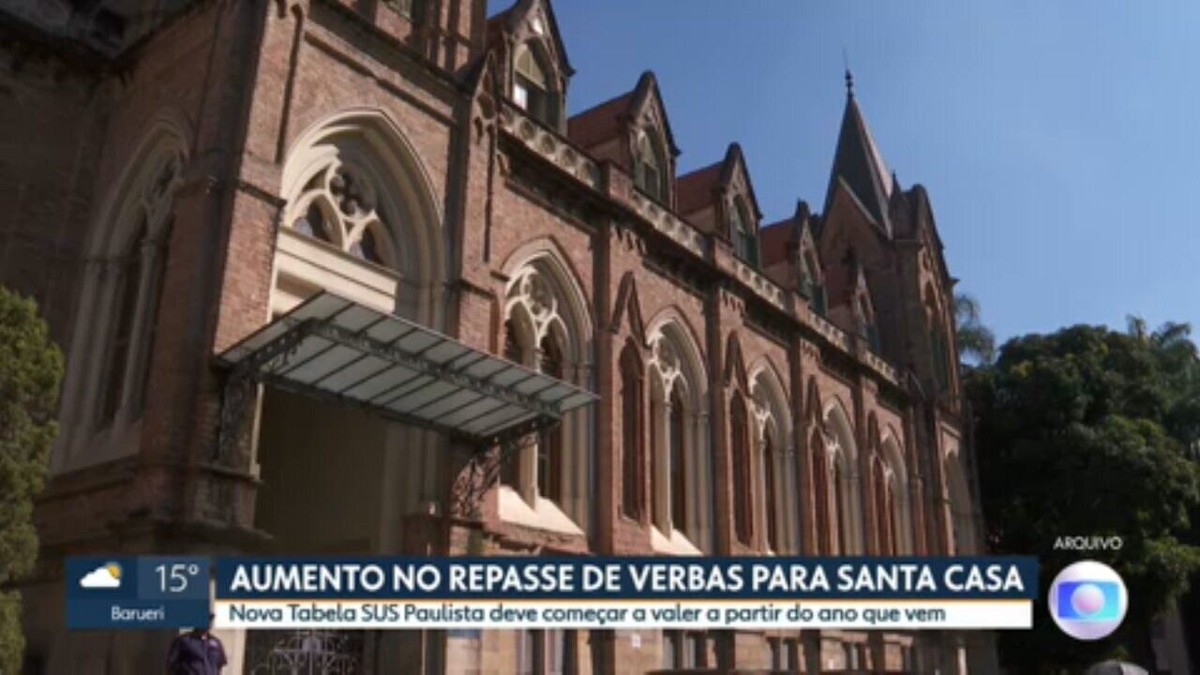 Governo de SP anuncia projeto para criar 'Tabela SUS Paulista' e ...