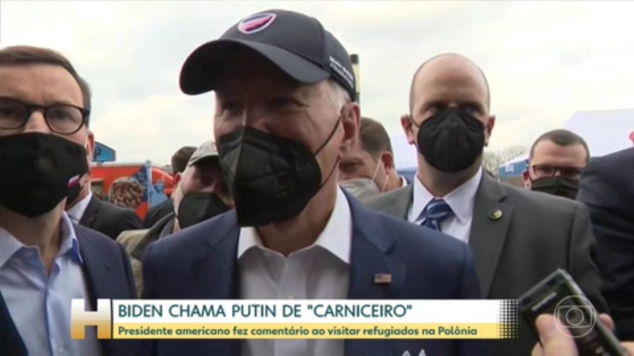 Joe Biden critica Vladimir Putin em discurso na Polônia: 'Pelo amor de ...