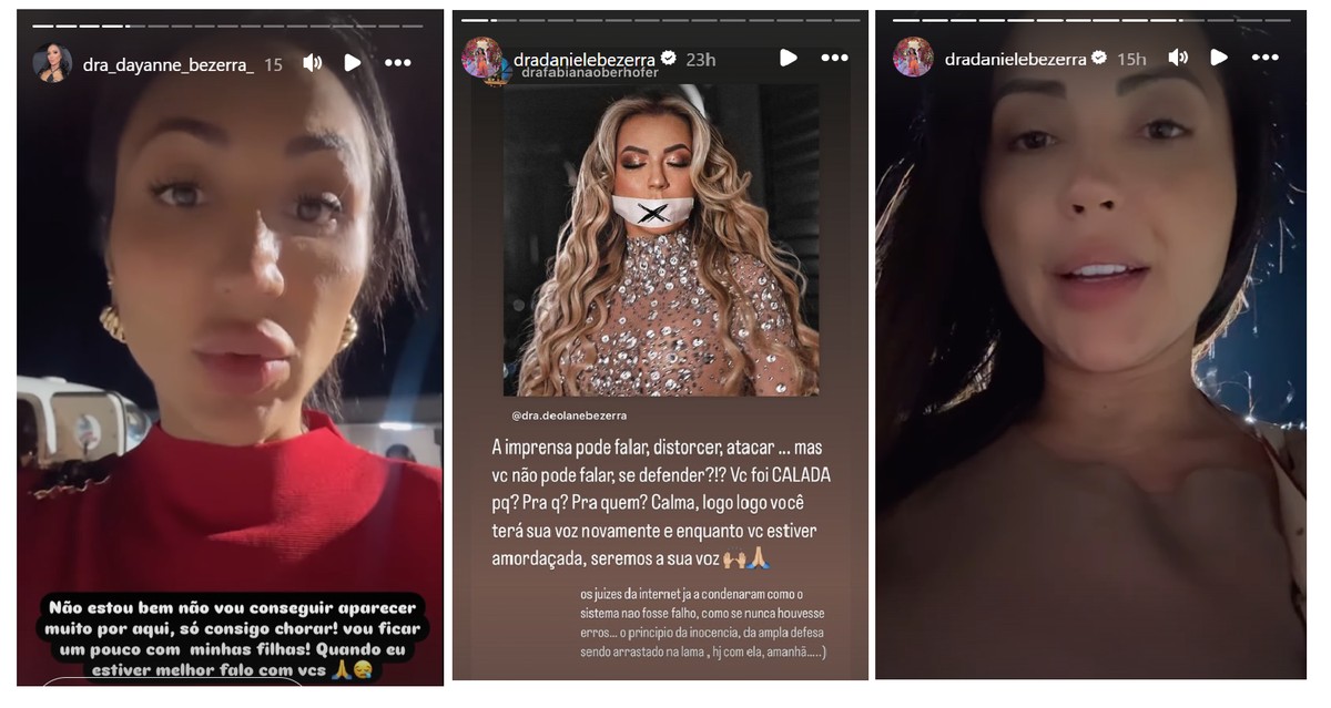 Irmãs de Deolane Bezerra choram e reagem à prisão domiciliar revogada ...