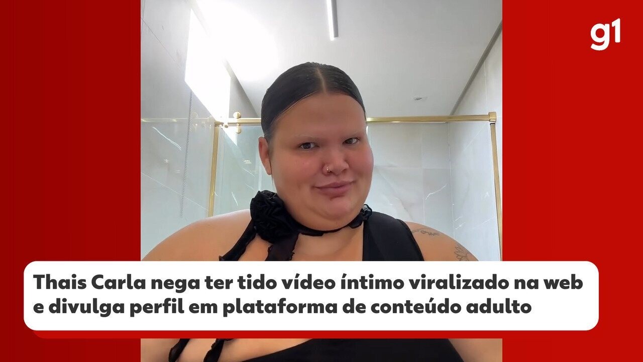 Thais Carla nega ter tido vídeo íntimo viralizado na internet e divulga ...