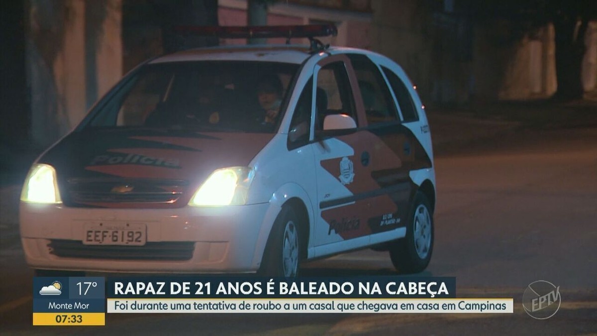 Jovem é Baleado No Rosto Durante Tentativa De Assalto Em Campinas