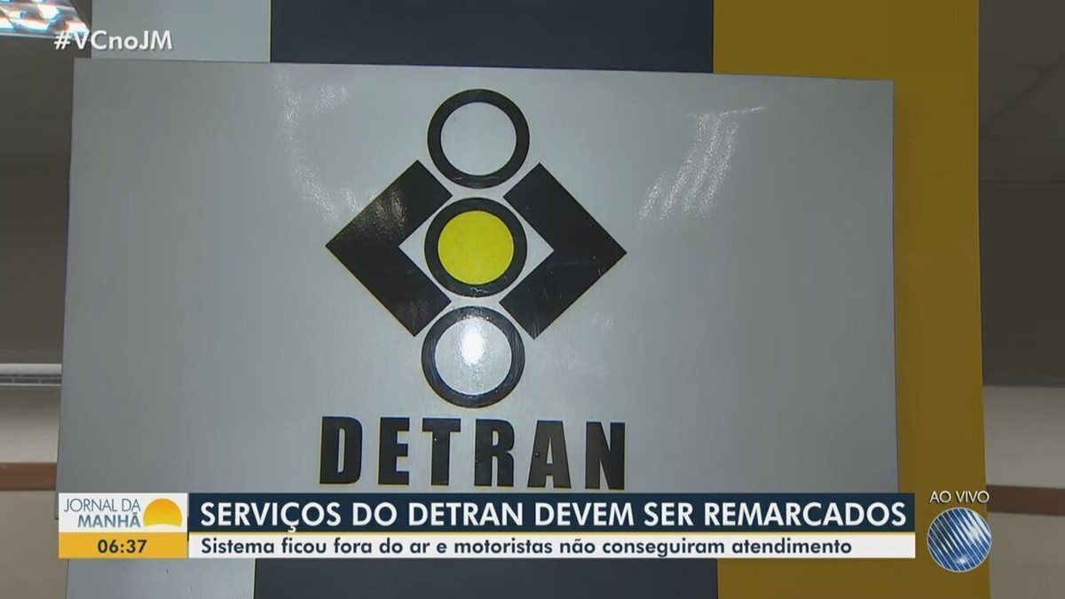 Sistema do Detran-BA é retomado depois de cinco dias fora do ar ...