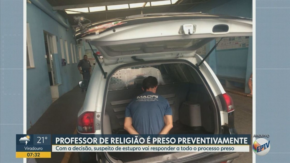 Justiça Decreta Prisão Preventiva De Professor De Igreja Suspeito De