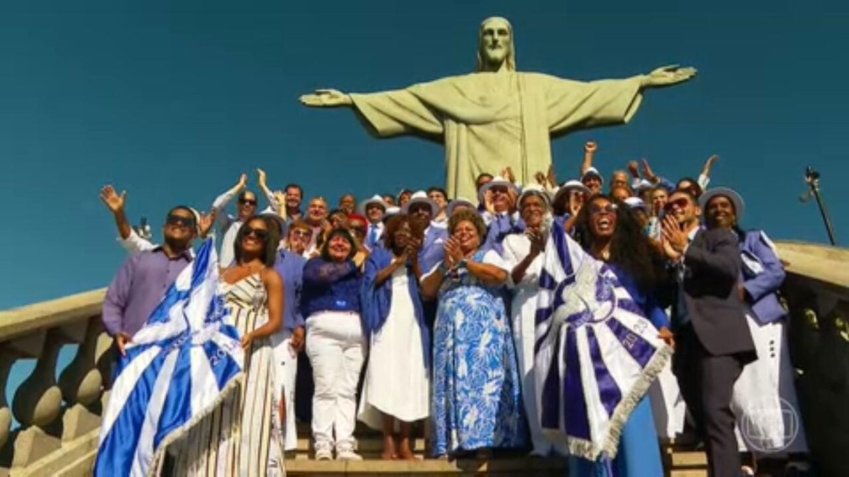 Portela comemora um século de história | Jornal Nacional | G1