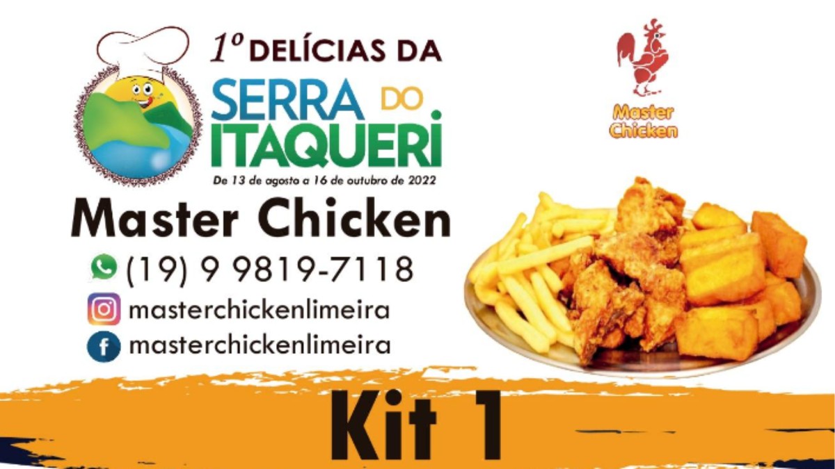 Kit 1 – Master Chicken – Limeira/SP | 1º Delícias da Serra do Itaqueri | G1