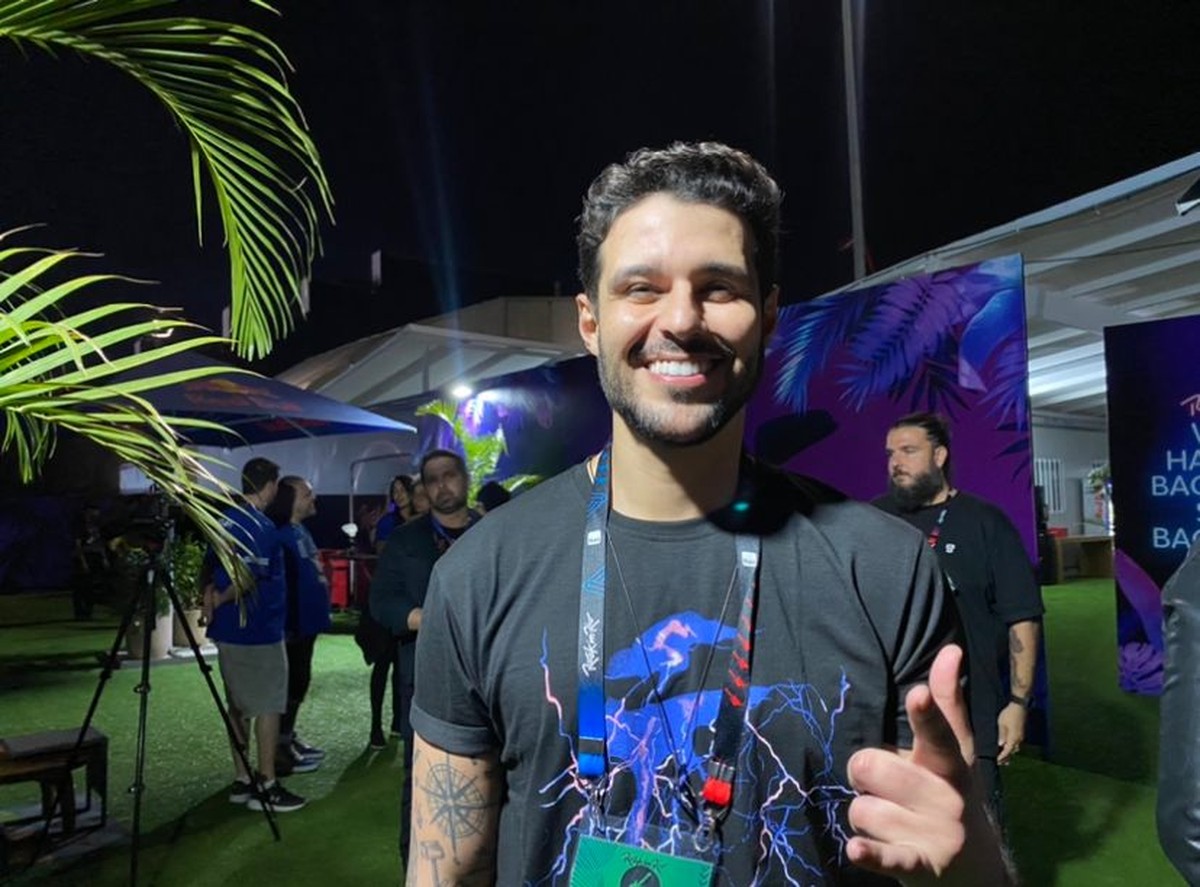 Ex-BBB Rodrigo Mussi vai ao Rock in Rio e comemora: 'Quem diria? Estou feliz' | Rock in Rio 2022 ...