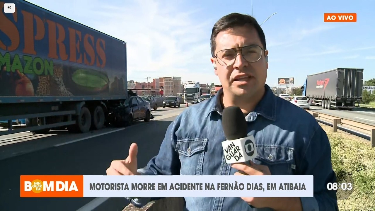 Homem morre em acidente entre carro e caminhão na rodovia Fernão Dias, em Atibaia | Vale do ...