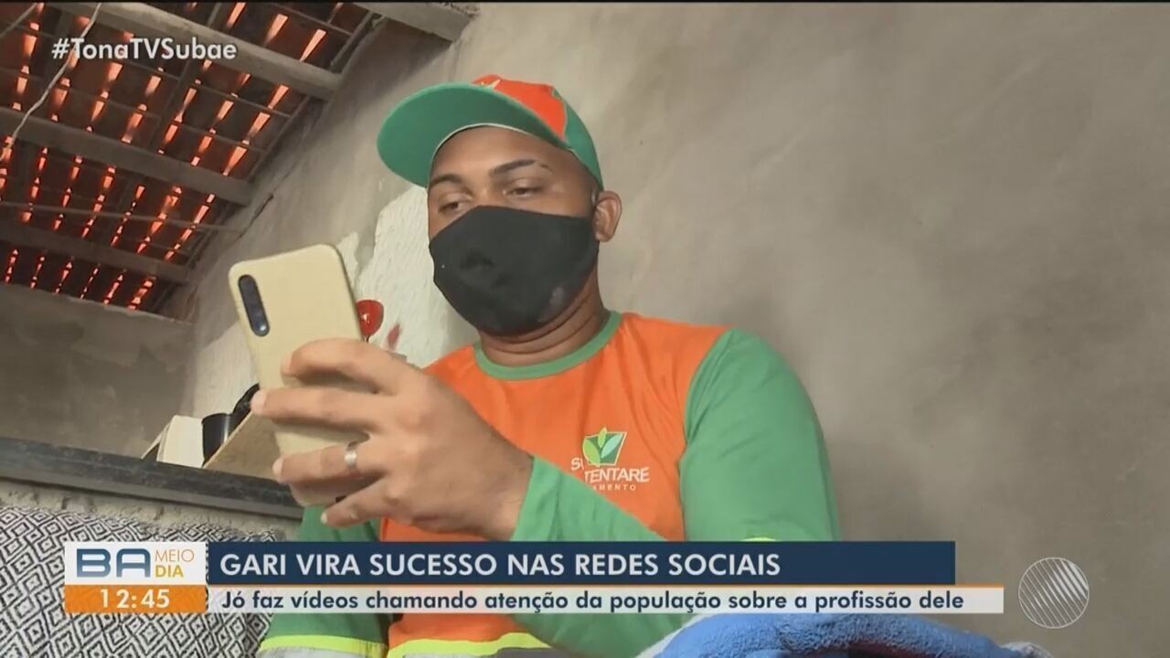 Gari influenciador digital na BA compartilha conteúdos com humor e ...