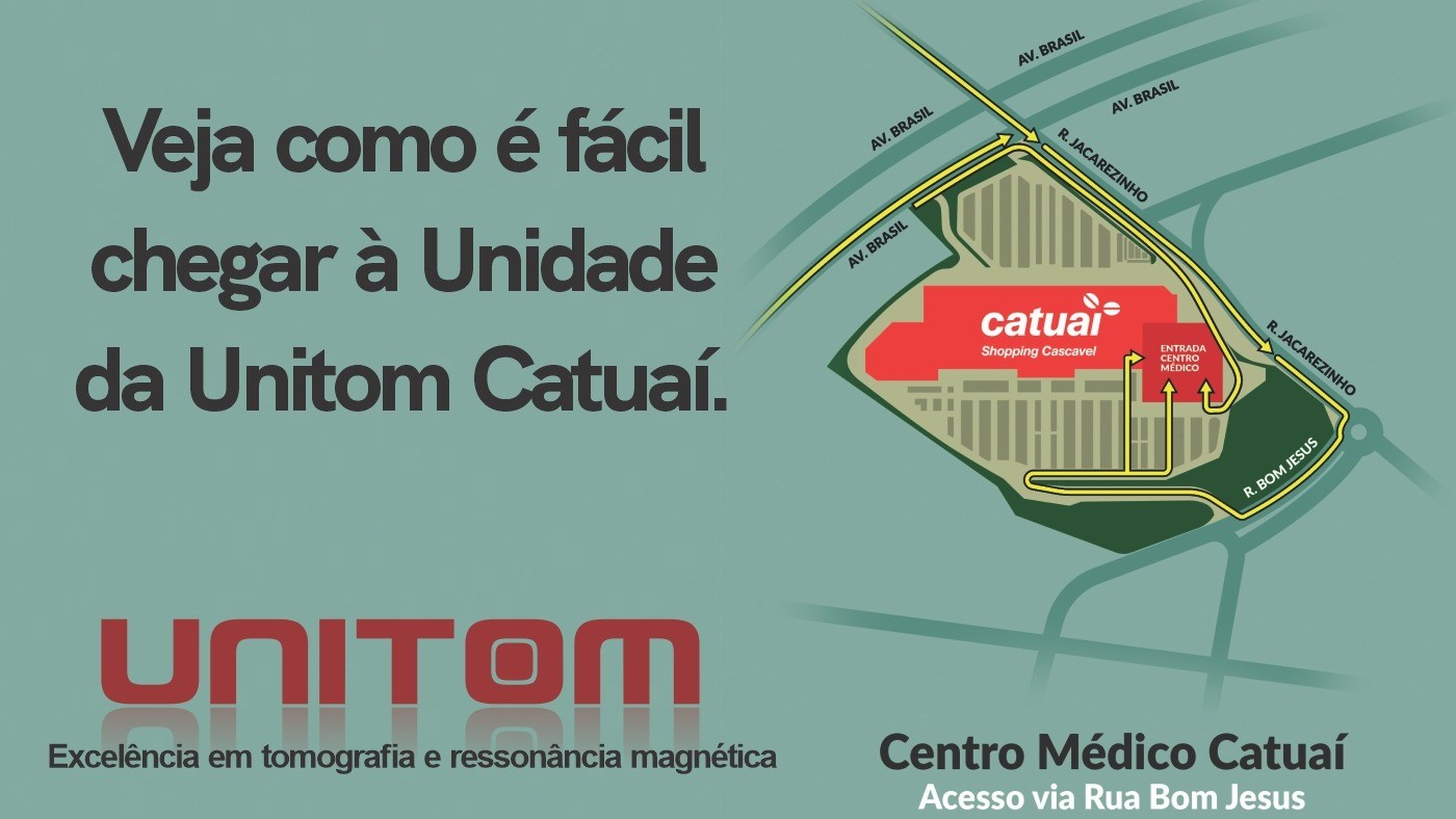 A Unitom agora também está no Centro Médico do Catuaí Shopping Cascavel