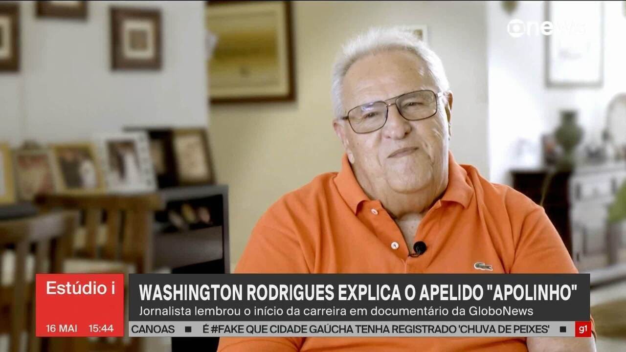 A origem do 'Apolinho': veja como surgiu o apelido em entrevista do ...