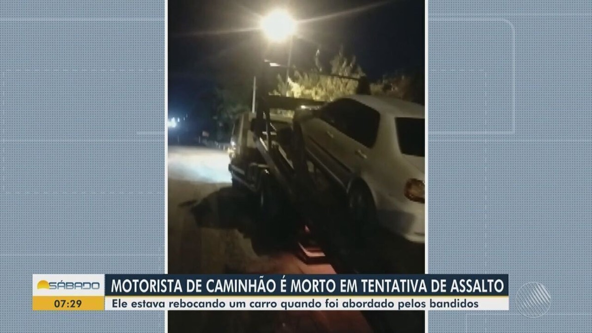 Motorista De Guincho Morre Depois De Baleado Em Assalto Na Bahia