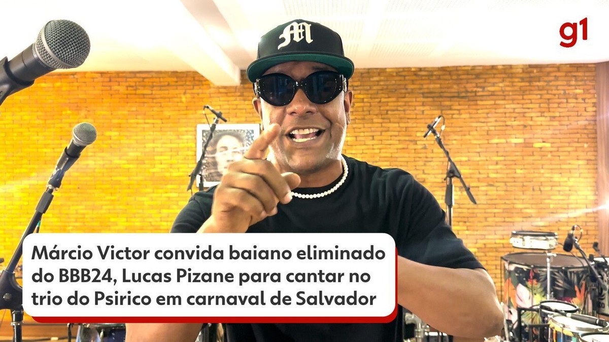 Márcio Victor convida ex-BBB Lucas Pizane para cantar com a banda Psirico no carnaval de ...