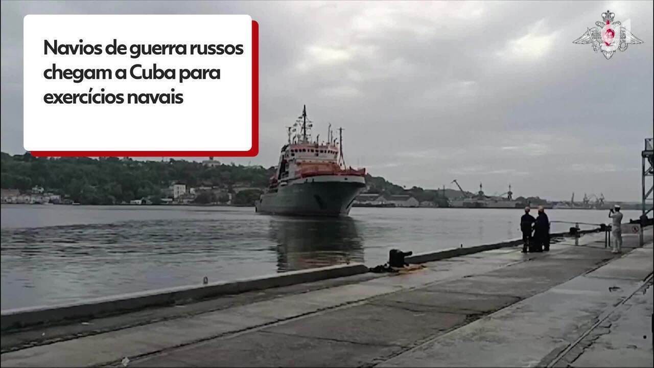 Navios de guerra russos deixam Havana após visita que mobilizou ...