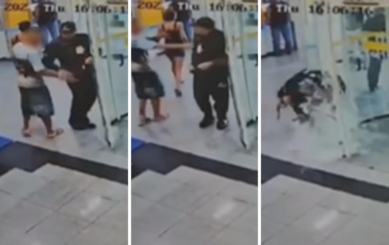 Vídeo mostra momento em que adolescente pega arma e atira em segurança ...