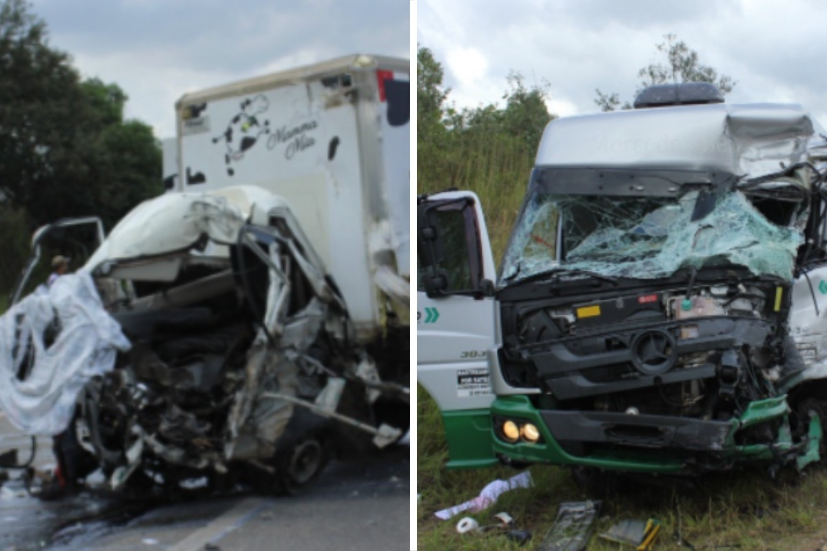 Acidente entre quatro veículos mata duas pessoas em rodovia no interior ...