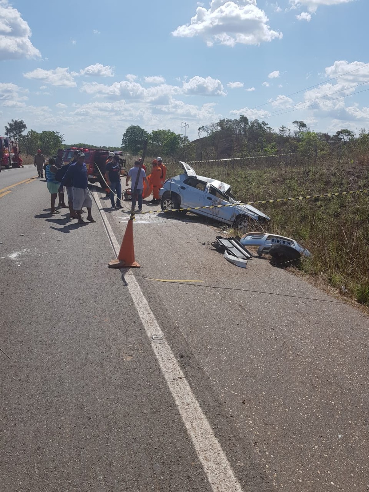 Capotamento deixa um morto e quatro feridos na BR-222 | Maranhão | G1