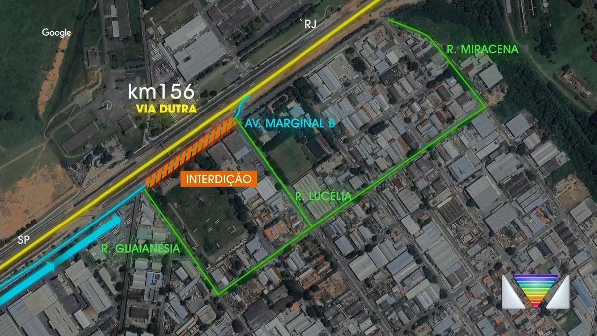 Confira mudanças no trânsito para obras na marginal da Dutra em São ...