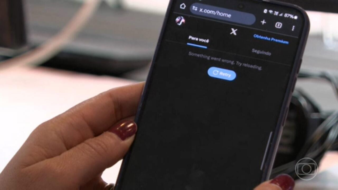 Rede X já não está mais disponível para a maioria dos brasileiros, diz ...