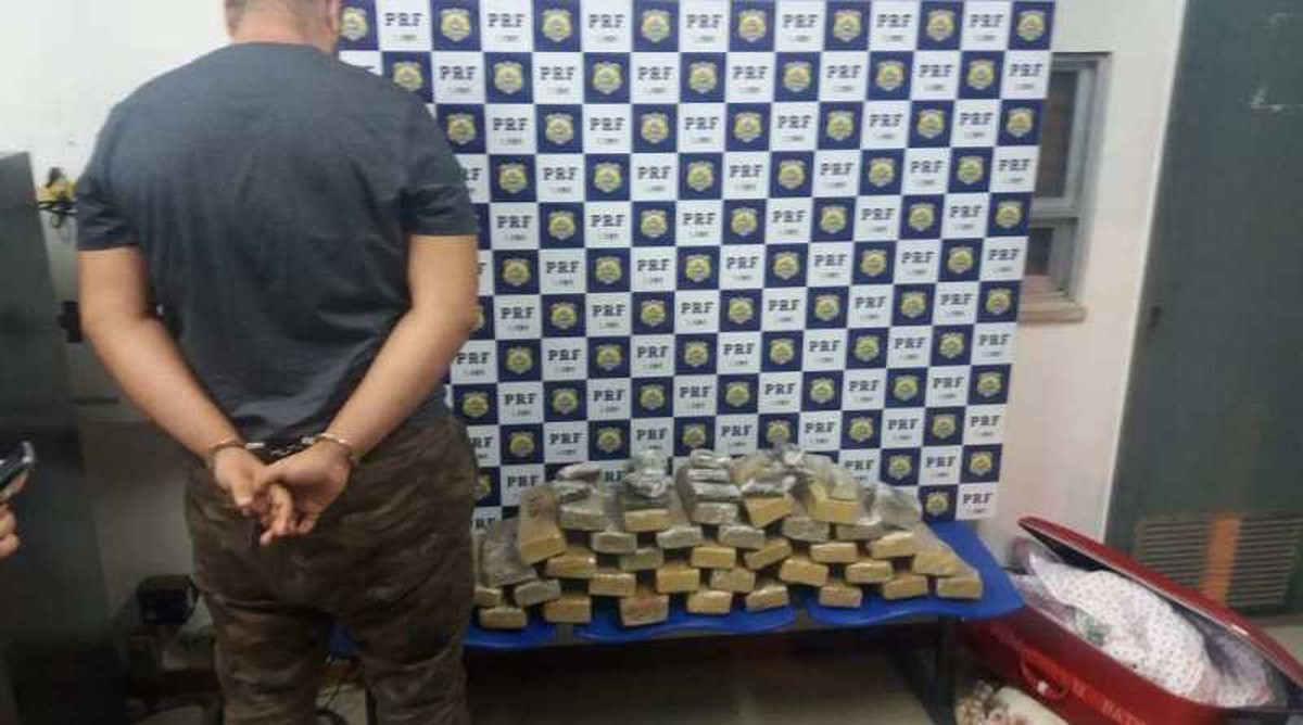 Homem é Preso Após Ser Flagrado Na Ba Transportando Maconha E Haxixe Em
