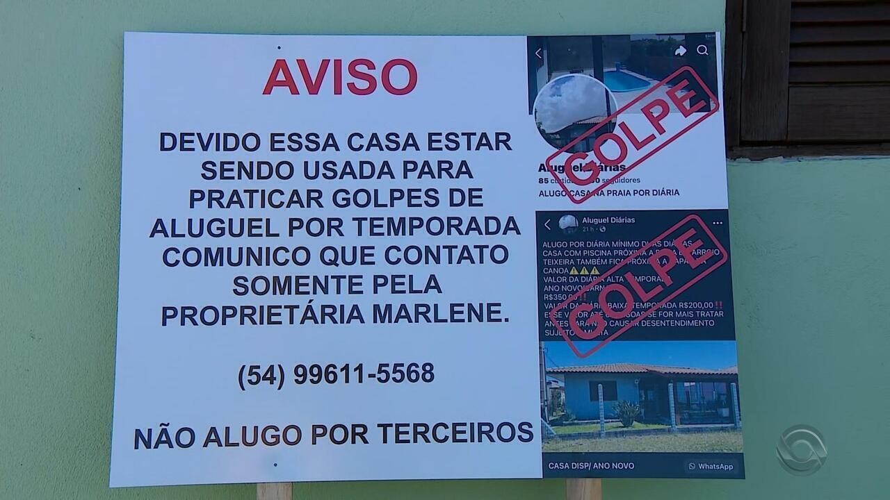 Mulher tem casa no litoral do RS usada no golpe do falso aluguel; saiba ...