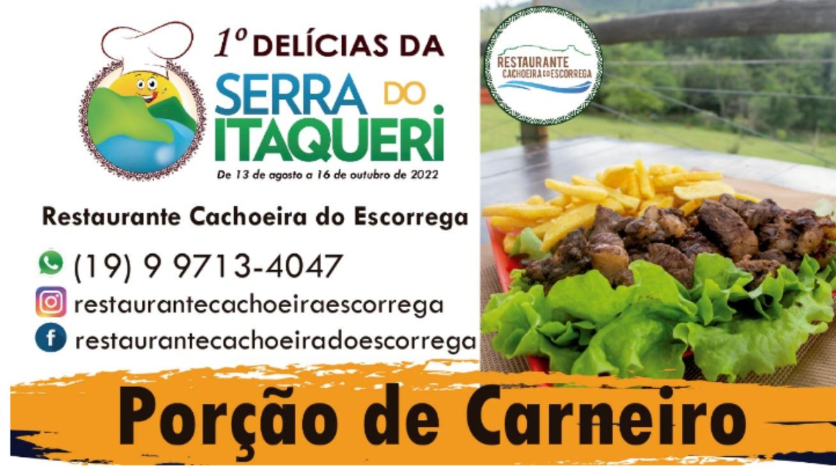 Porção de Carneiro – Restaurante Cachoeira do Escorrega – Analândia/SP ...