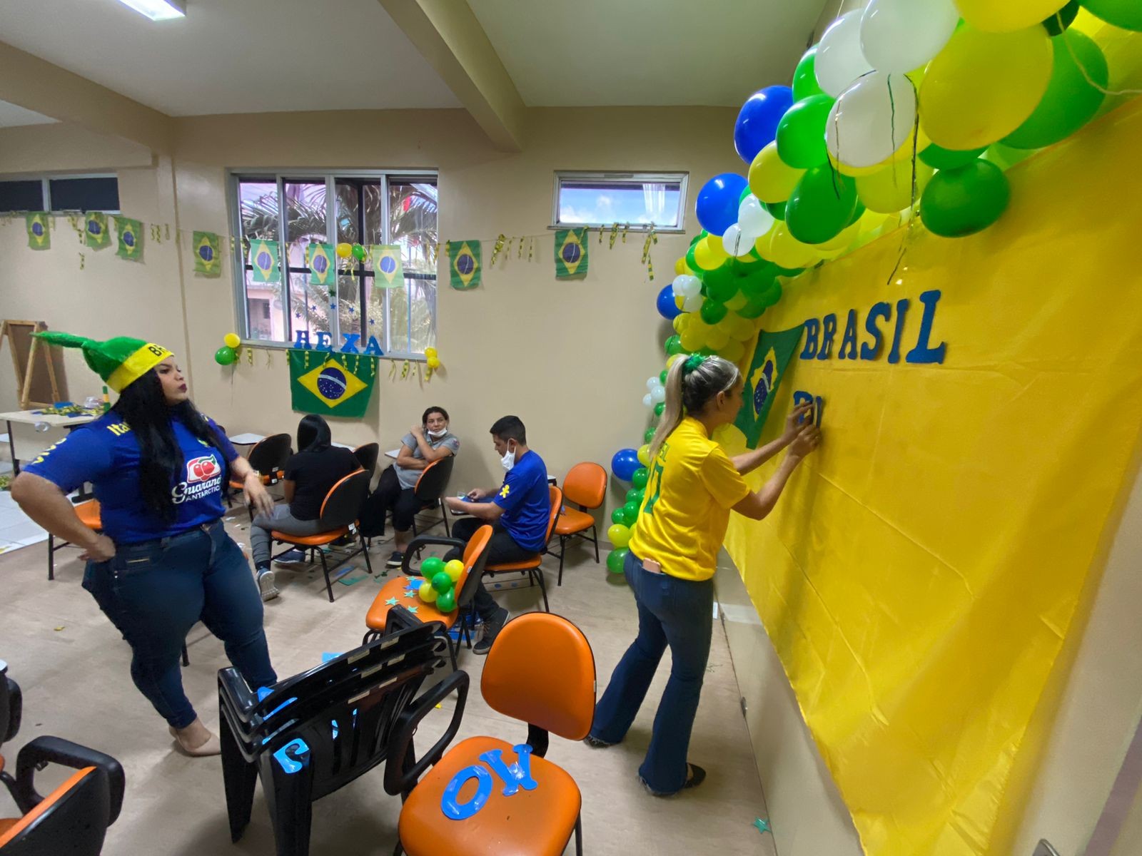 Hospital no Pará monta telão para pacientes assistirem a jogos da ...