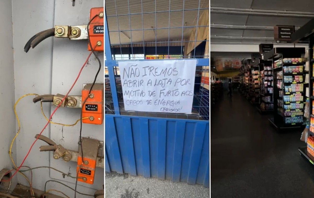 Supermercado tem fiação elétrica furtada em Sorocaba: 'Prejuízo ...
