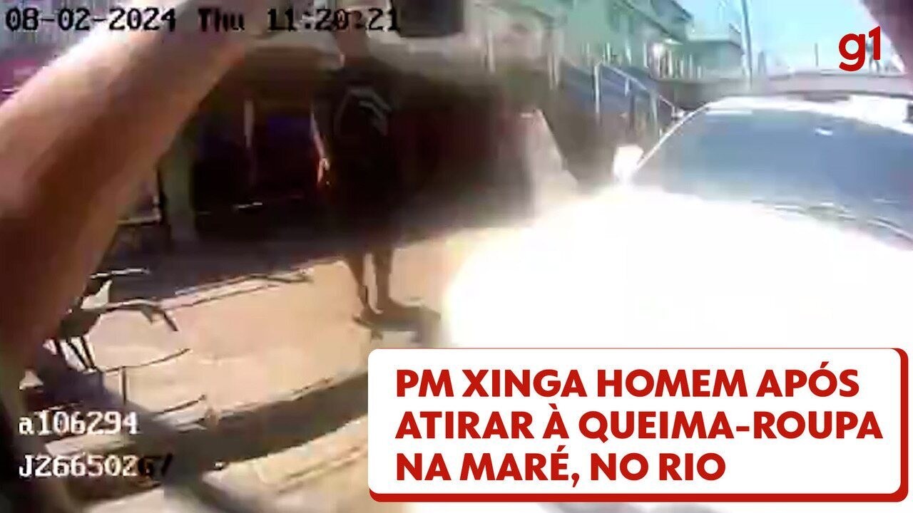 Vídeo de câmera corporal mostra que PM xinga homem após atirar à queima ...
