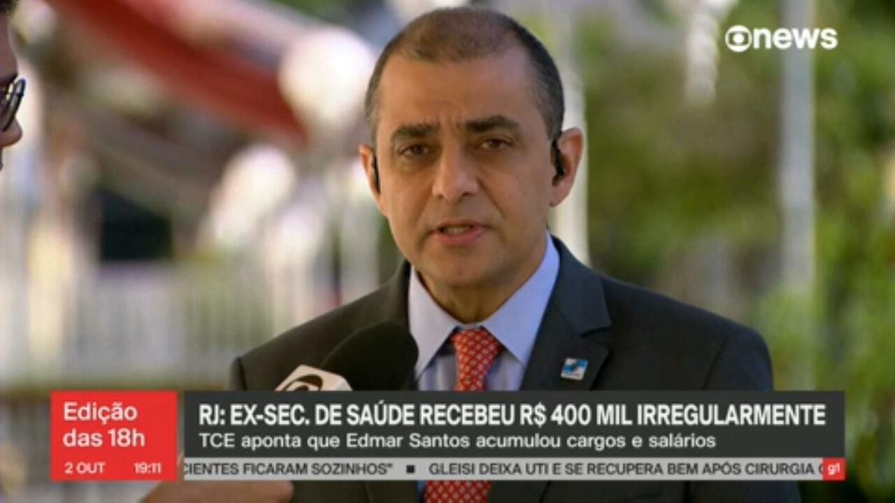 Tce Conclui Que Ex Secretário Do Rj Edmar Santos Recebeu Ilegalmente R