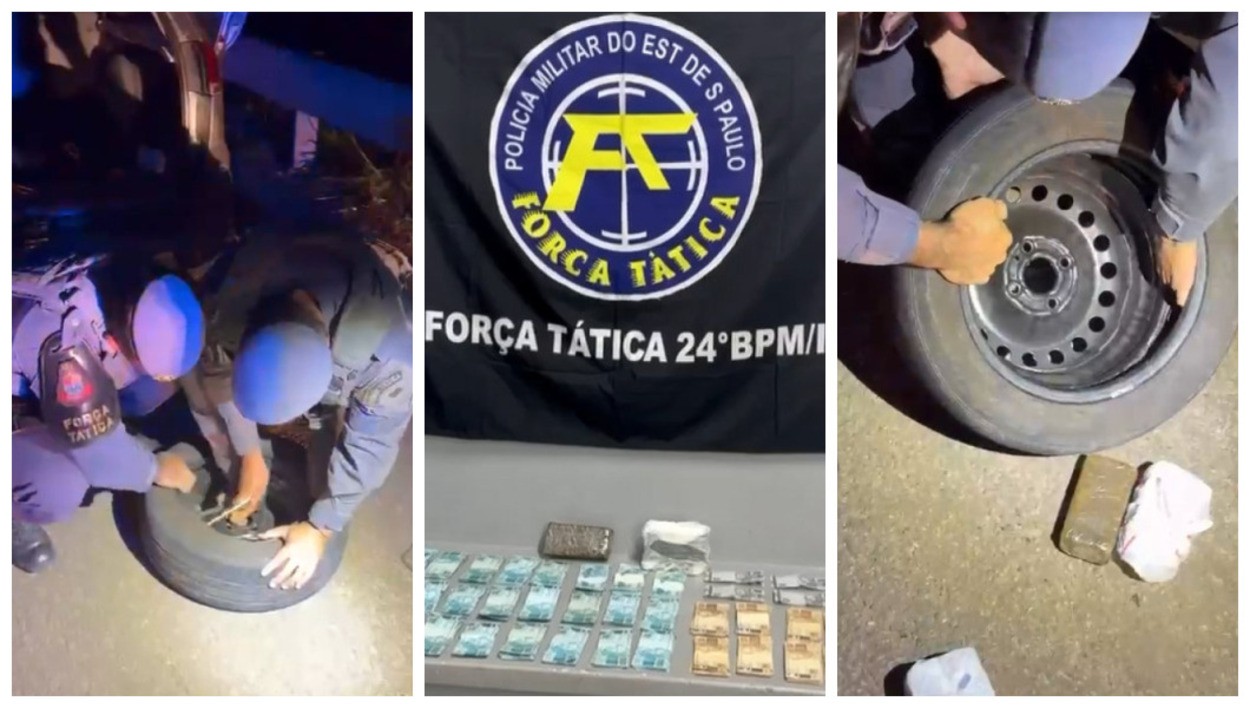 Mais de R$ 67 mil são encontrados em estepe de carro no interior de SP | G1