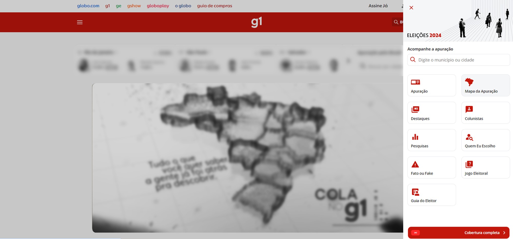 Eleições 2024: acompanhe apuração em tempo real nas cidades do ...