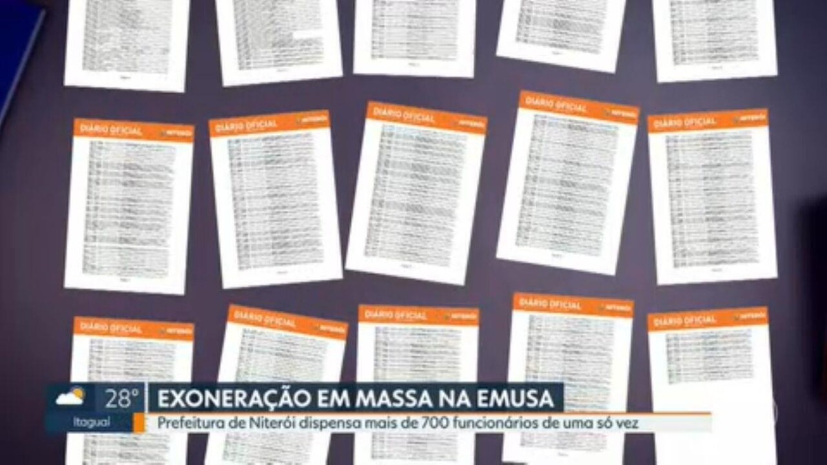 Prefeitura de Niterói exonera 772 funcionários da Emusa | Rio de ...