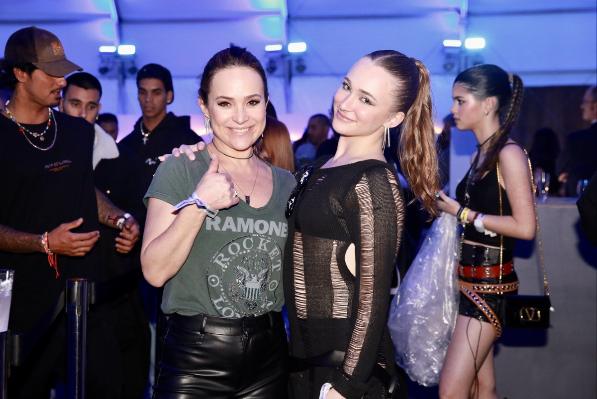 Gabriela Duarte leva filha de 17 anos pra curtir The Town: 'quero que ...