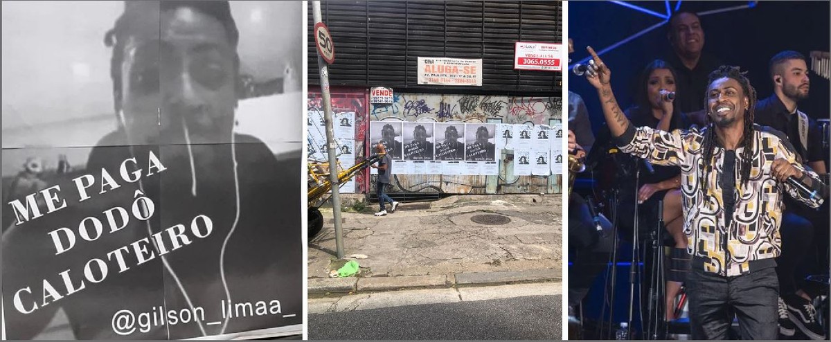'Me paga, Dodô caloteiro', dizem cartazes espalhados em SP cobrando ...