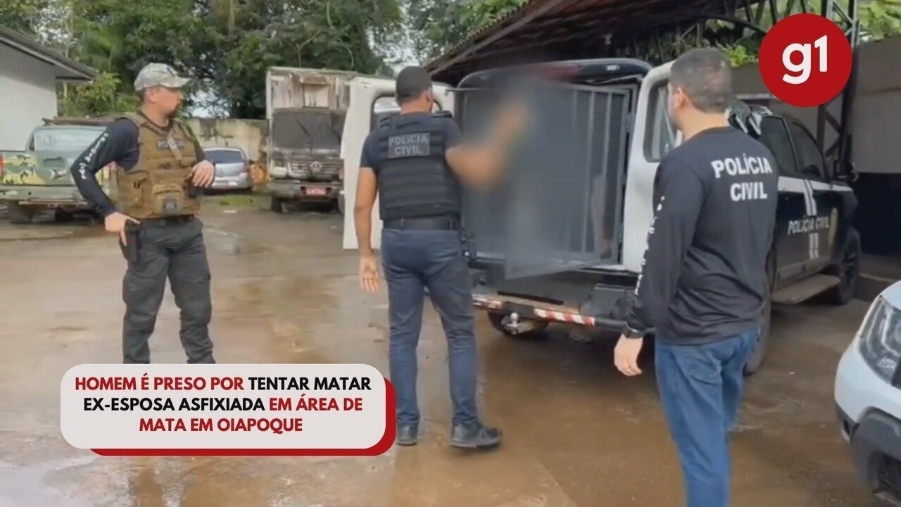 Polícia prende homem que tentou matar ex-esposa asfixiada em área de ...