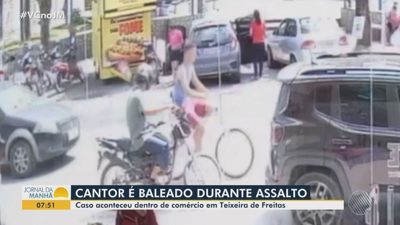 Cantor é baleado durante tentativa de assalto no sul da Bahia | Bahia | G1