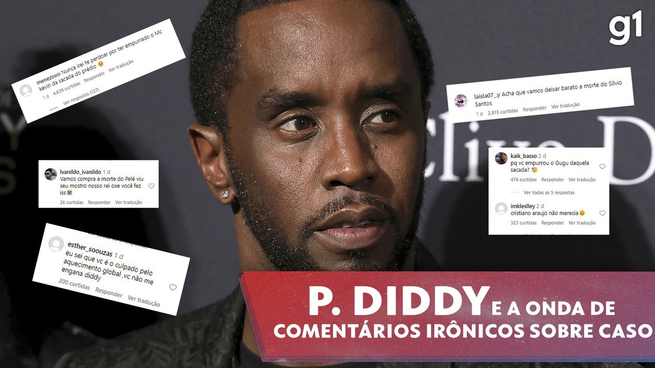 Caso Diddy: psiquiatra explica onda de comentários irônicos envolvendo ...