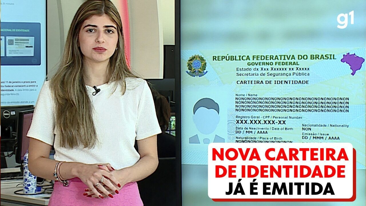 Carteira de Identidade: Detran-RJ passa a emitir o novo modelo do RG ...