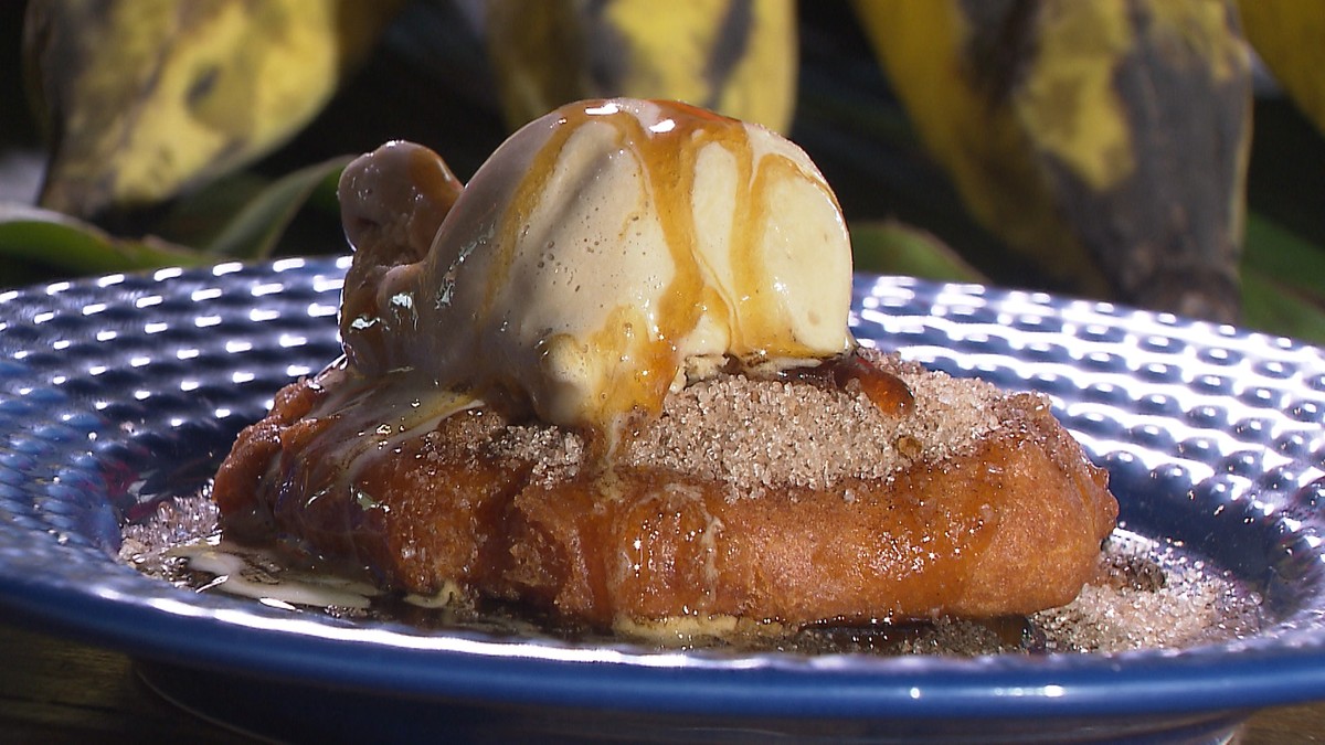 Veja como preparar receita de peteca de banana no Chef JPB